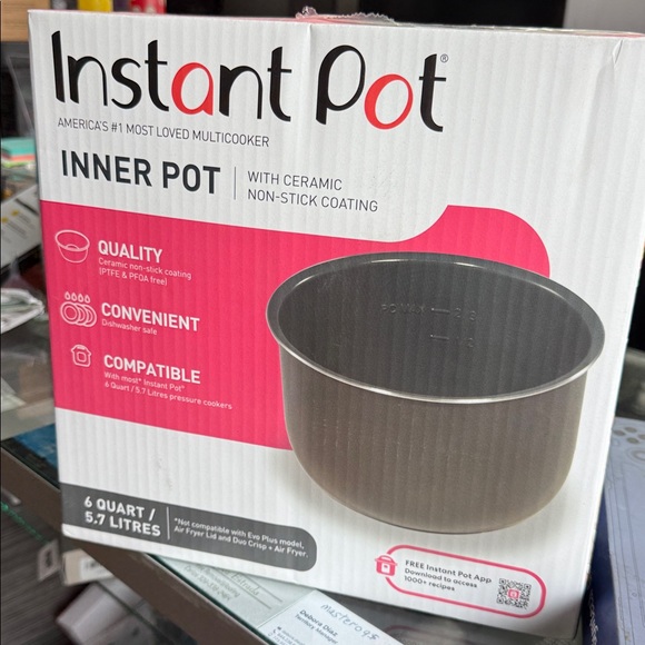 Instant Pot | Kitchen | Instant Pot Inner Pot With Ceramic Nonstick ...